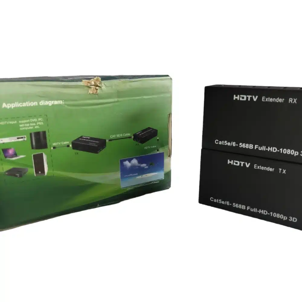 HDMI Extender 60m,4k HDMI RX Receiver & TX Transmitter 60m – Ravi Computer