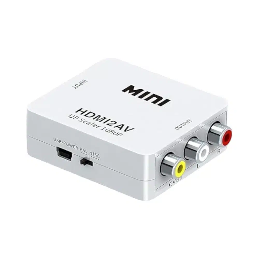 ONE (1) MINI HDMI2AV UP SCALER 1080P – Ravi Computer