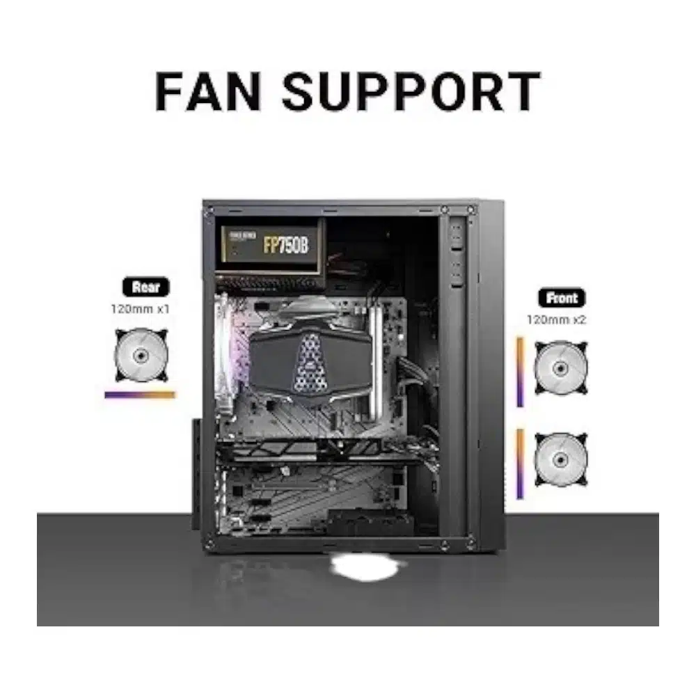 Ant Esports SI24 Value Series Mid-Tower Computer Case/Gaming Cabinet ...