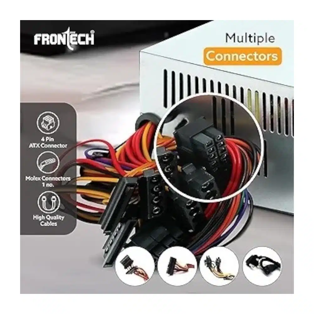 FRONTECH 450 Watts SMPS Power Supply Unit – Ravi Computer