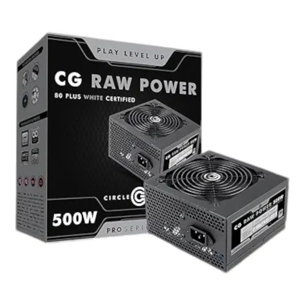 Circle CG RAW Power 500 WATTS Power Supply – Ravi Computer